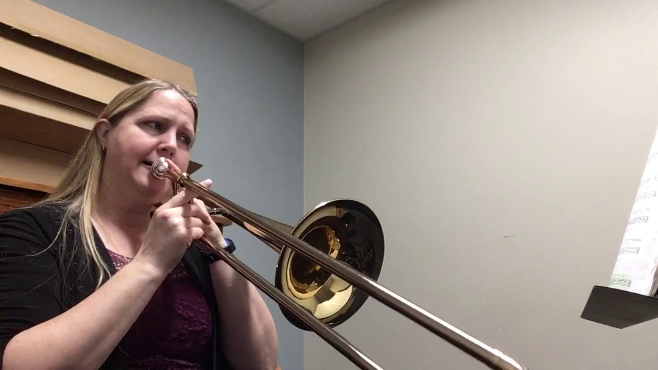 #88 Bb Major Scale Skill trombone part