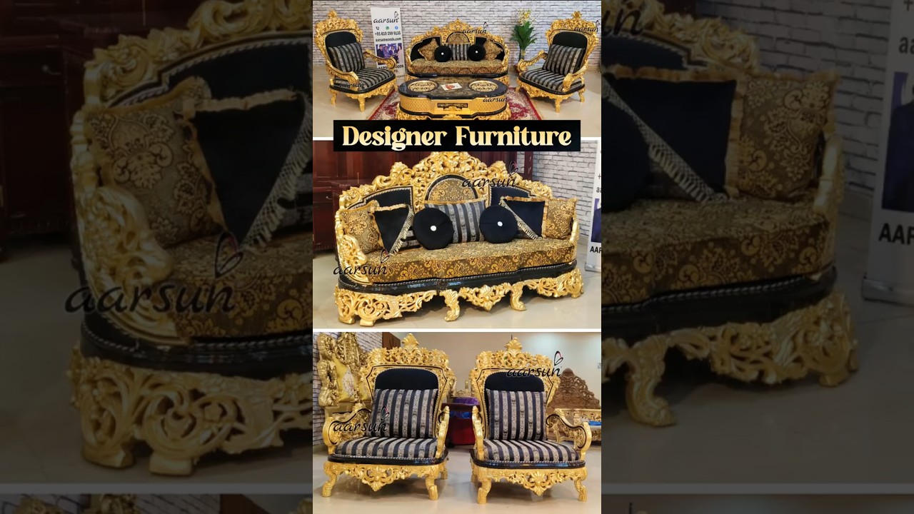 Designer Furniture | Royal Furniture | High End Furniture | Premium Furniture #sofa #aarsun
