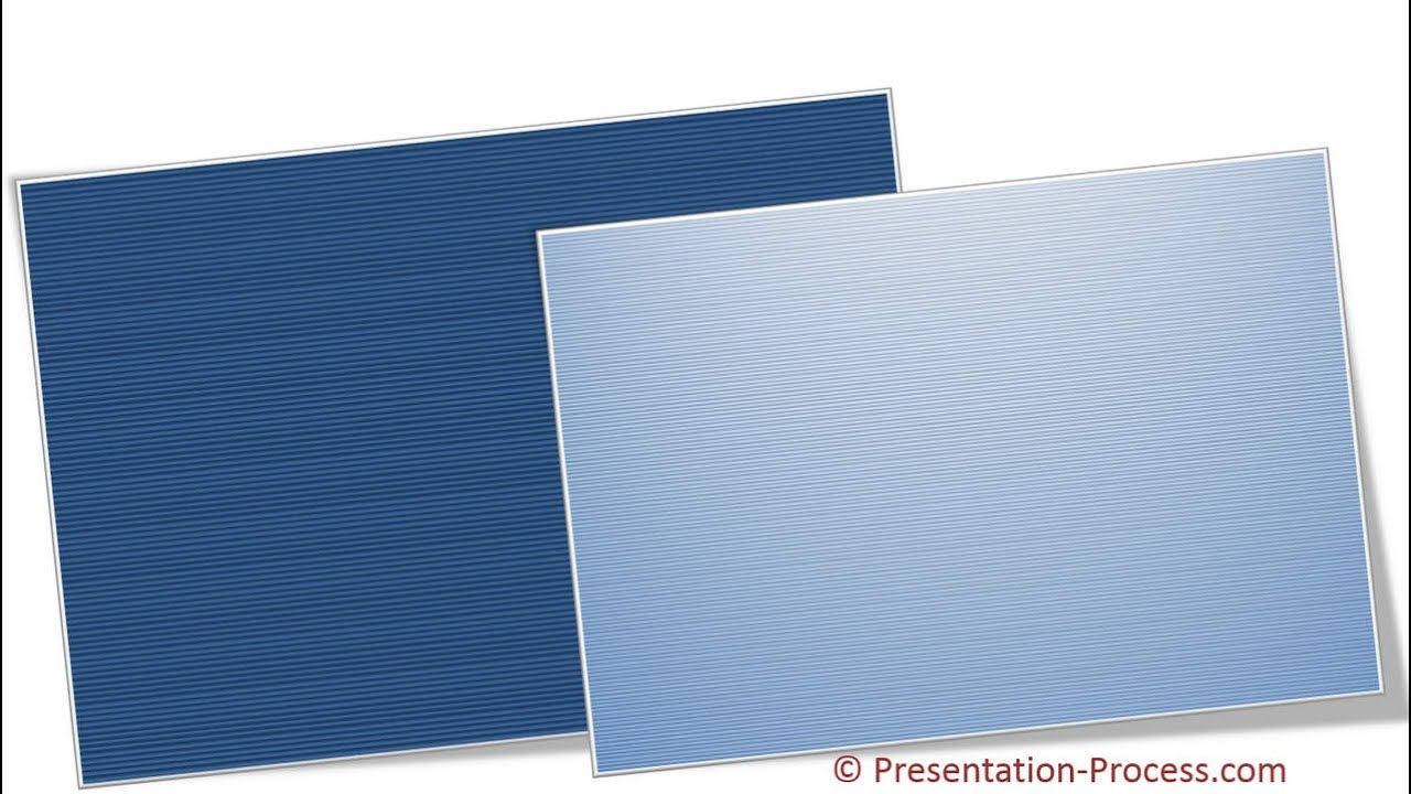 How to Create PowerPoint Pattern Backgrounds : Effects Series