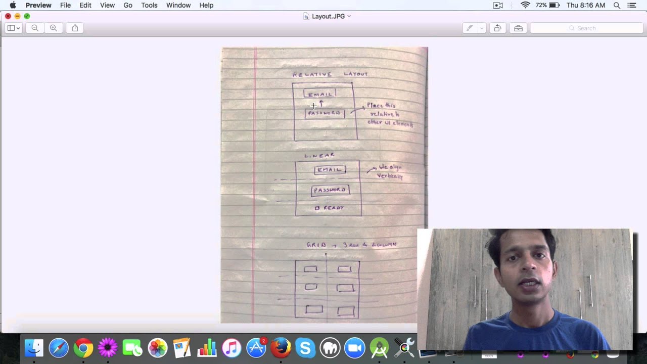 Android Basics - Relative, Linear and Grid Layouts