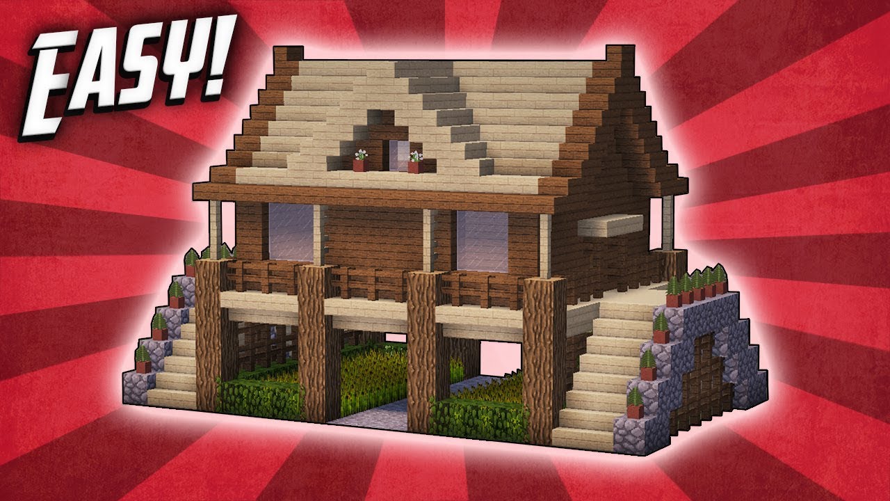 Minecraft: How To Build A Survival Starter House Tutorial (#11)