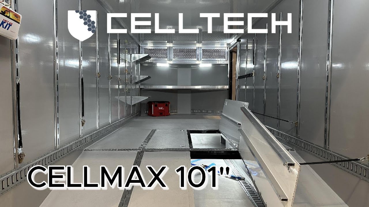 CELLMAX 101: The Widest Enclosed Cargo Trailer Ever Built