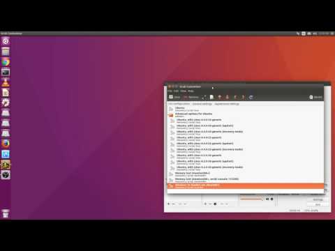 Change Grub boot menu on ubuntu