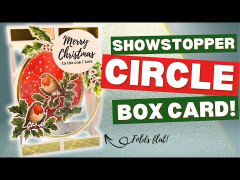 Beautiful Circle Box Card | Showstopper Collection!