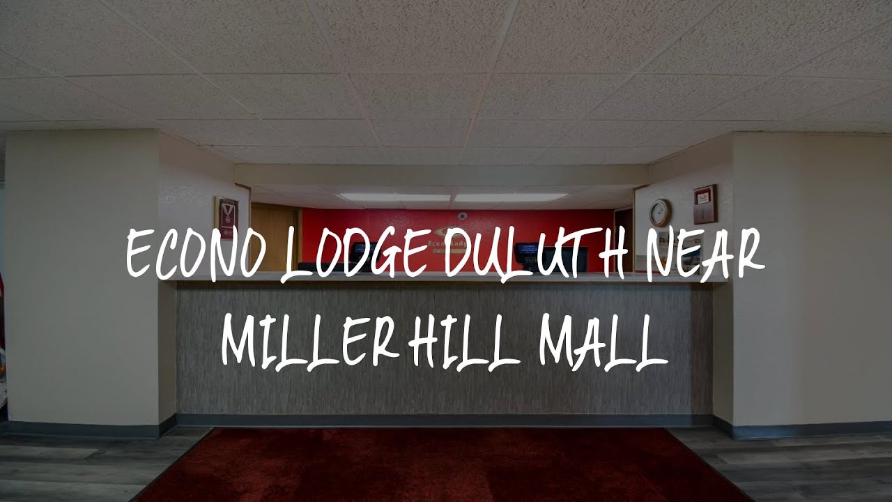 Econo Lodge Duluth near Miller Hill Mall Review - Duluth , United States of America
