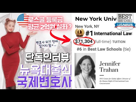 [ILW'22] From Biglaw to International law • Do law school rankings matter? • NYU Law/Jennifer Trahan