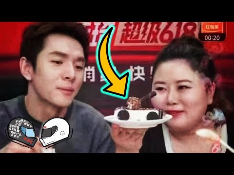 A tank-shaped slice of cake got Chinese Influencer Lipstick King Austin ...