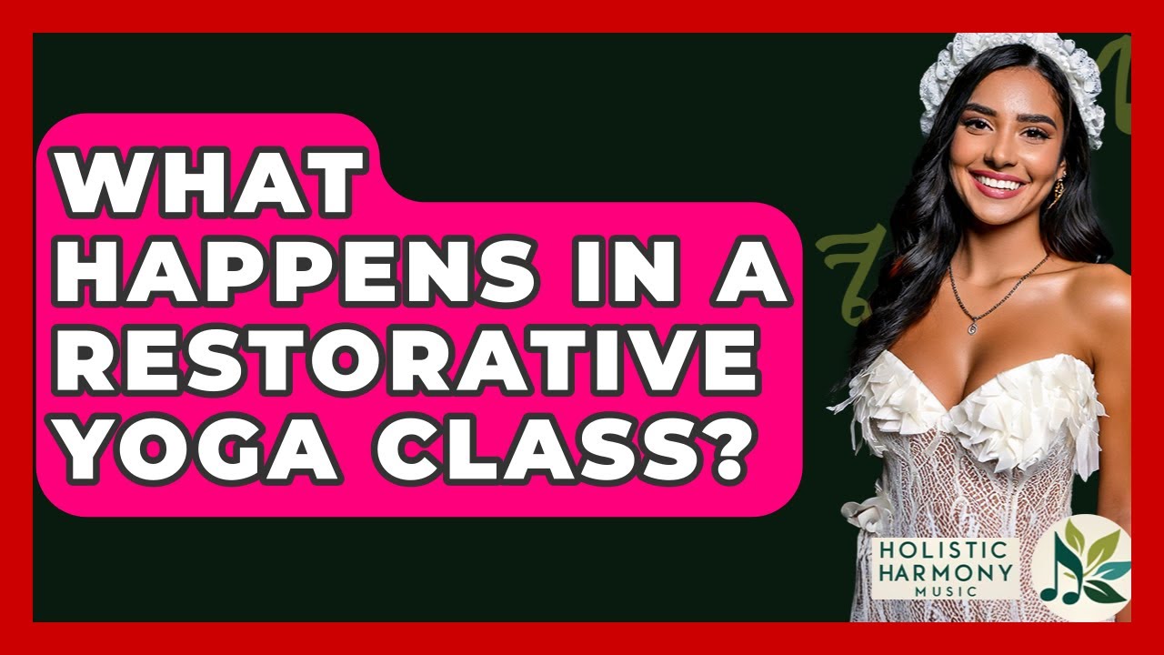 What Happens In A Restorative Yoga Class? - Holistic Harmony Music