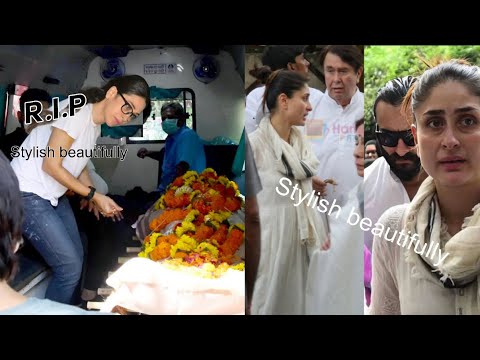 Karisma Kapoor emotional with daughter crying like baby at ex husband Sanjay Kapur funeral! So sad
