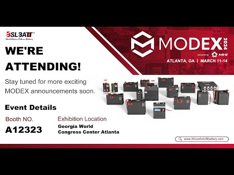 BSLBATT will participate in MODEX 2024 with enhanced product portfolio