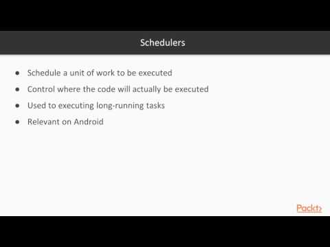 Learn Reactive Programming for Android Observables Disposable and Schedulers | packtpub com ...