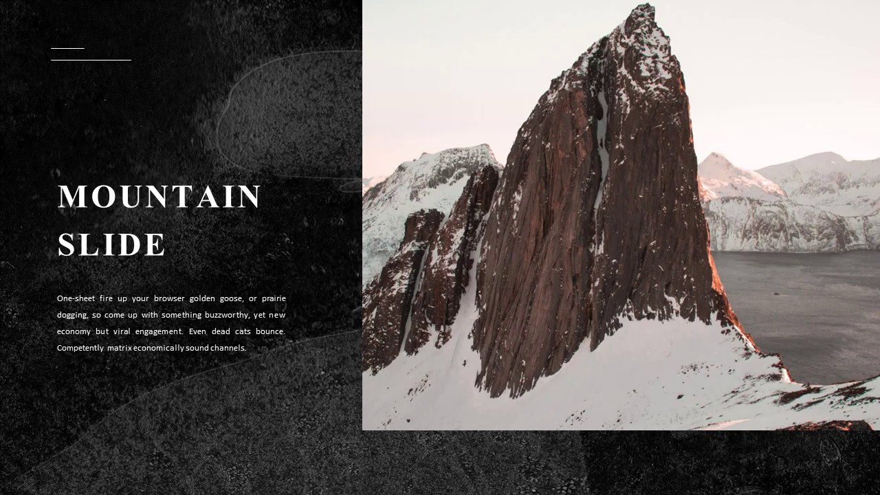 4 in 1 simple business report PowerPoint