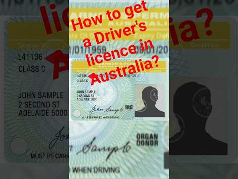 Getting a Driver's licence in Australia in 2025? What to do? Stepwise approach? #driverslicence