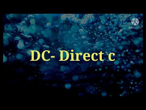 ac and dc ka fullform?? Teach Go channel per apka swagat hai.