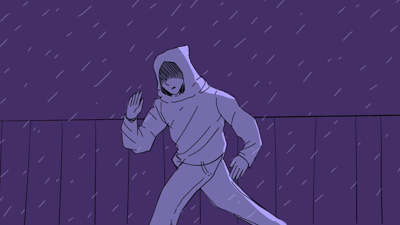 Running in the Rain | Run Cycle Animation