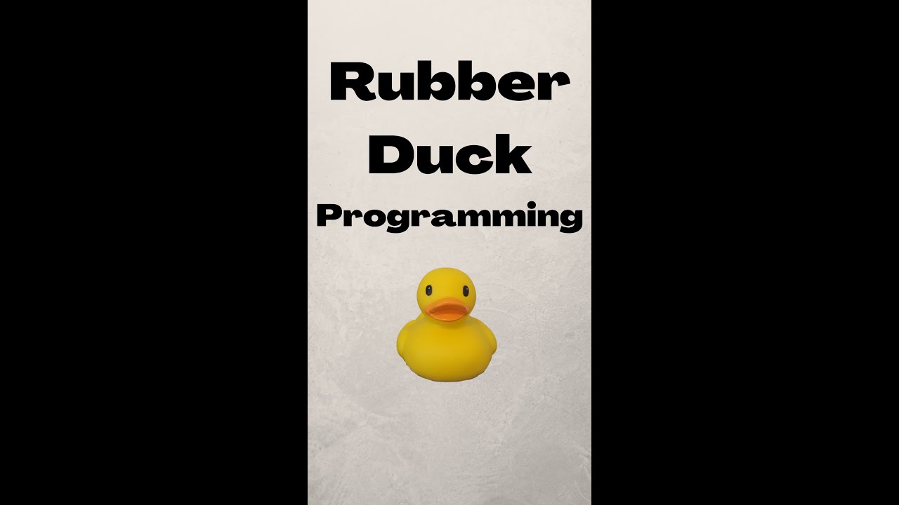 Rubber Duck Programming #1 - Refactoring