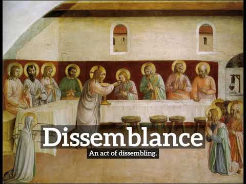 What is Dissemblance? | How to Say Dissemblance in English? | How Does Dissemblance Look?