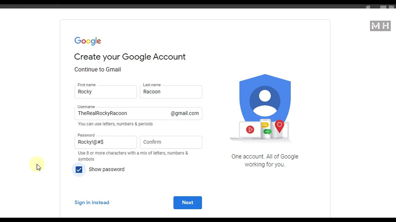 Level 2 E Communications Lesson 2: Creating a webmail address