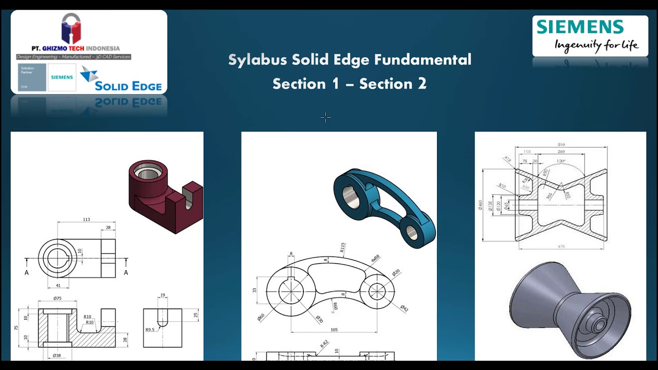 SIEMENS SOLID EDGE 2019 - BASIC TUTORIAL 03