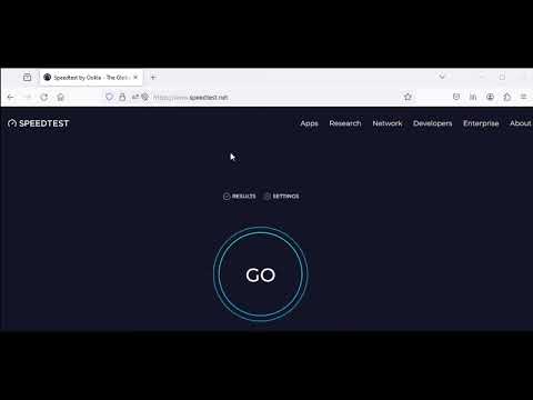 How to Test your Internet Speed (Speed Test) using Ookla speedtest.net/