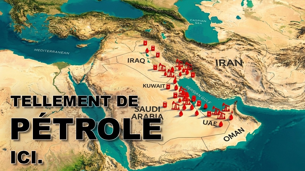 Pourquoi le Moyen-Orient détient la majorité du pétrole mondial | Explication réelle