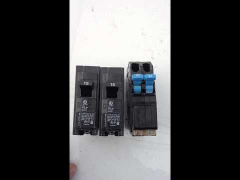 Twin circuit breaker