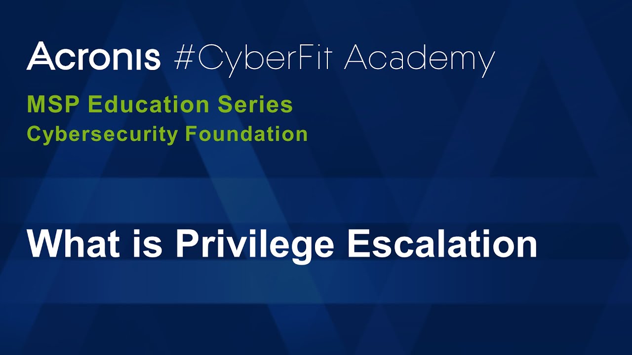 What is Privilege Escalation