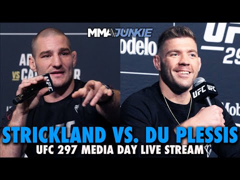 UFC 297: Strickland vs. Du Plessis Media Day Live Stream | Wed. @ 11 a.m. ET