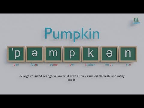 How to pronounce Pumpkin ?