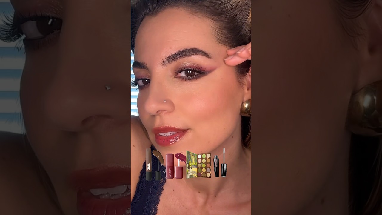 Black Cherry 🍒 eyes 🍂 hack #makeup #makeuptips #makeuptutorial #beauty