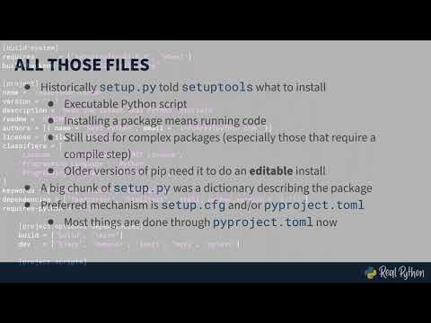 Planning Python Package Structure for Publishing to PyPI