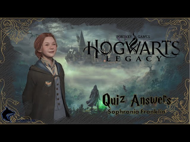 Hogwarts Legacy Sophronia Franklin quiz guide: All Answers, quest ...