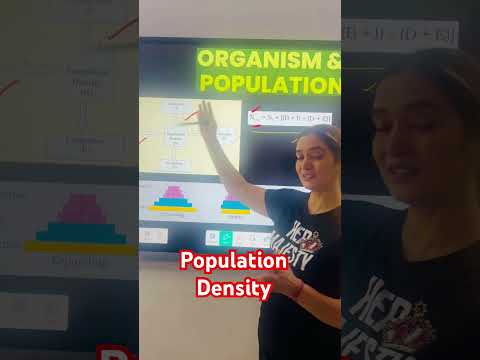 Population Density #Organisms&Populations