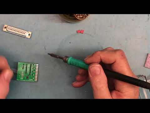 STB471 - RS232 - DB25 Logic to EIA level converter assembly and testing