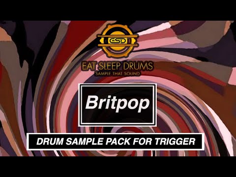 "Britpop" Sticks & Hot Rods Drum Sample Pack For Trigger By ...