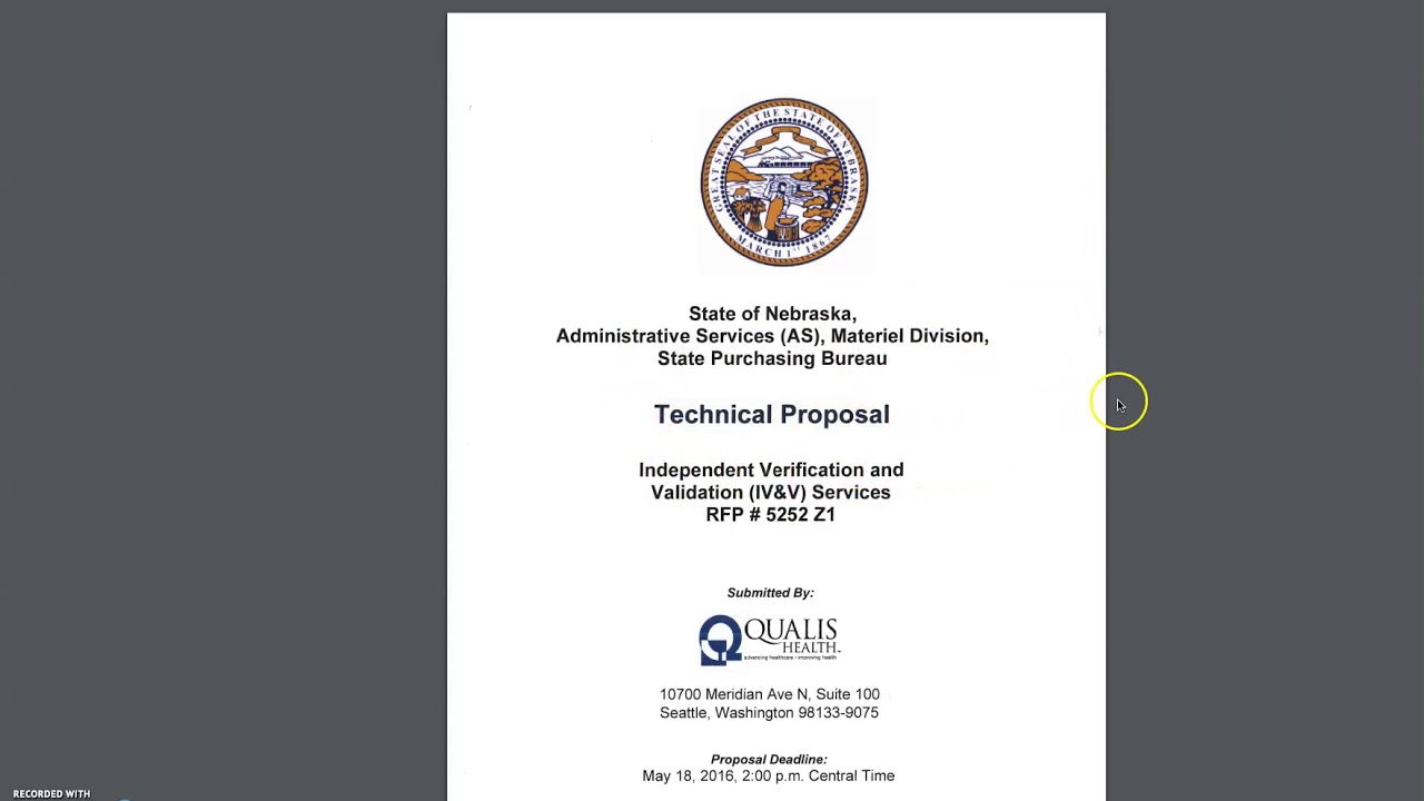 Examining Tech Proposal Examples