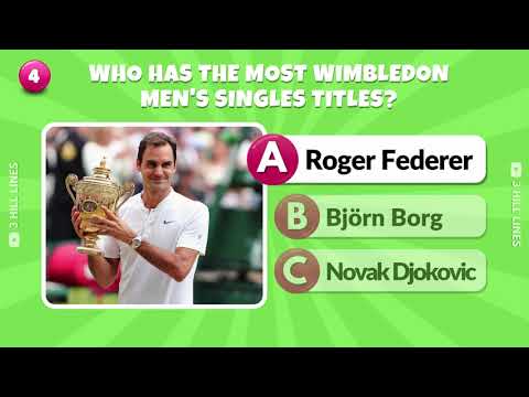 Wimbledon Quiz | The Iconic Tennis Tournament ποΈ πΎπΈ