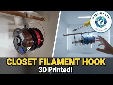 🪢 Filament Hanger・Free STL File for 3D printing・Cults