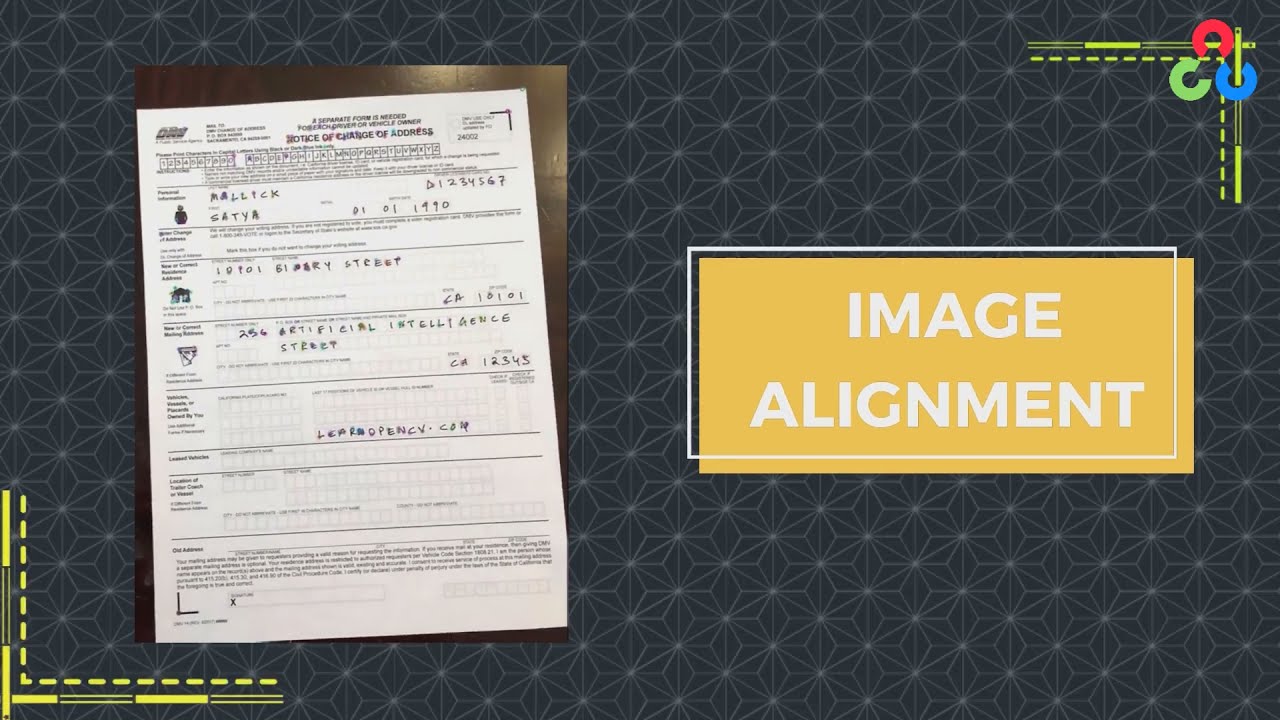 Image Features and Image Alignment | Getting started with OpenCV series