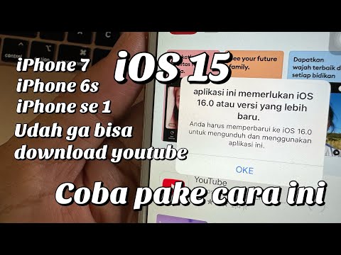Cara download youtube di iPhone 7 / 6s / Se 2016 iOS 15