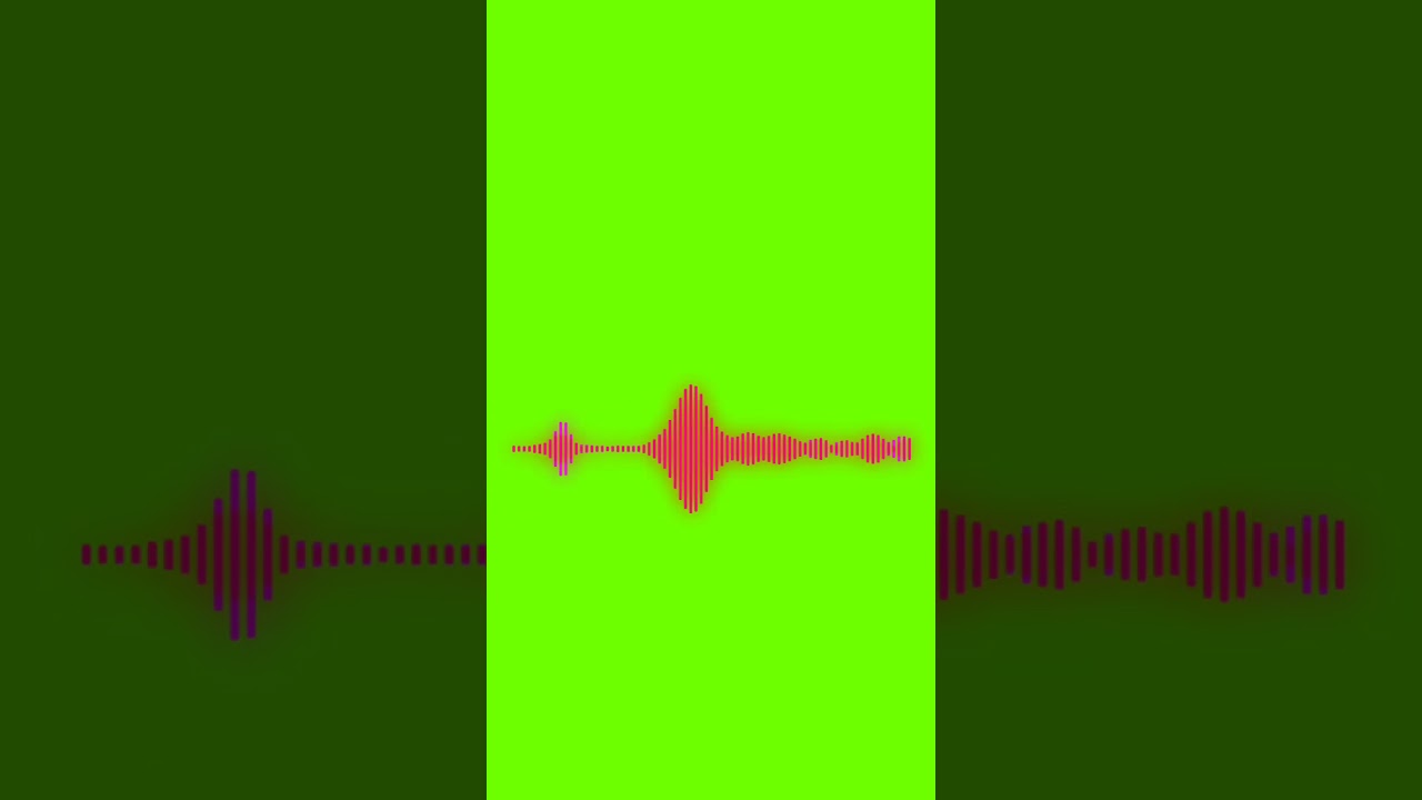 music waves #greenscreenvideo #greenscreen #start
