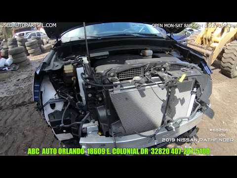 2019 Nissan Pathfinder 3.5 V6 Engine Transmission ABC Used Auto Parts Orlando Junkyard