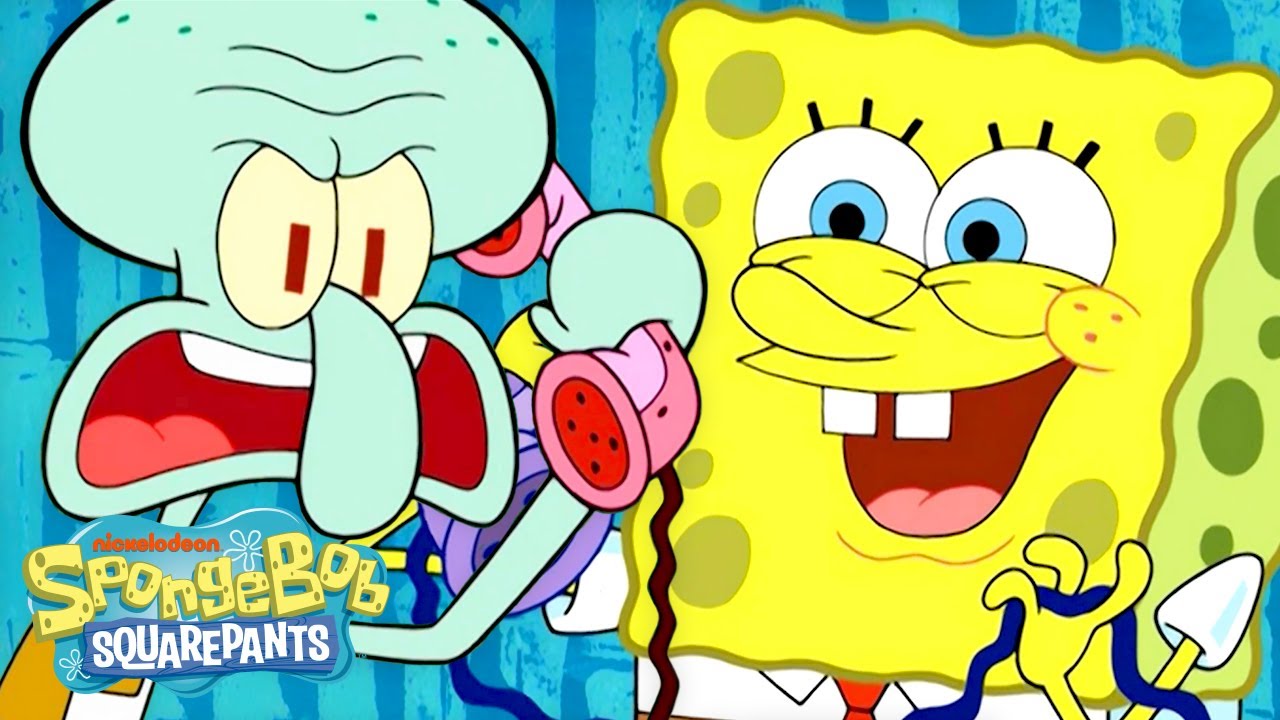 90 MINUTES of SpongeBob and Squidward 🧽🦑 | SpongeBob