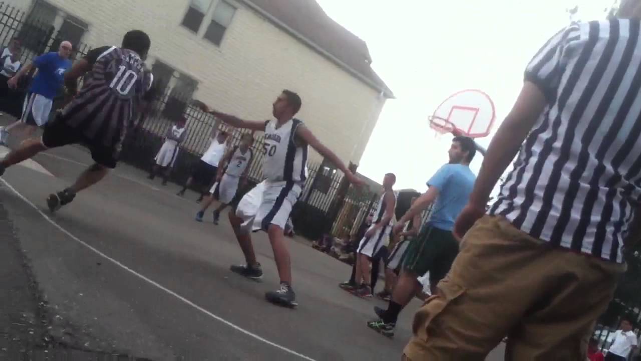 Bridge West Basketball game Students vs teachers
