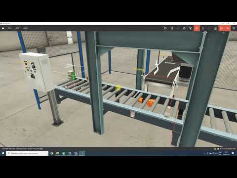 Pick & Place - Factory I/O linked with TIA Portal V17 and PLCSIM Advanced V4.0