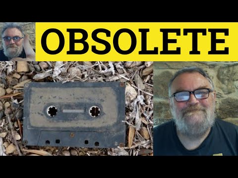 🔵 Obsolete Meaning - Obsolescence Examples - Obsolescent Definition - GRE Vocabulary - Obsolete