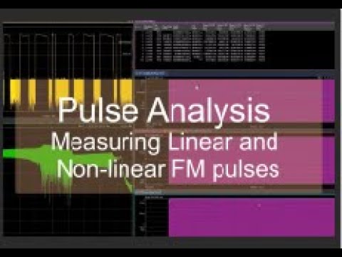 Pulse Analysis with VSA 2020 Update 2 Release #09: Non-Linear FM Measurement