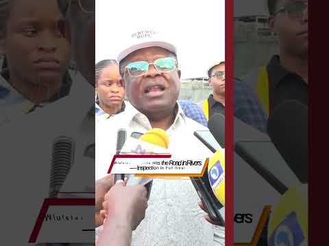 Minister of Works Hits the Road in Rivers — Inspection in Full Gear