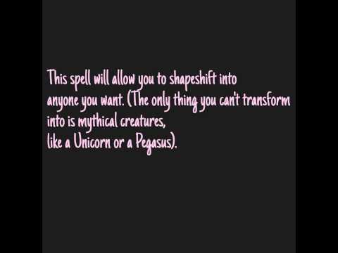 Shapeshifting Spell