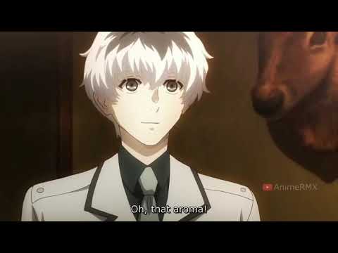 Tokyo ghoul when kaneki meets touka at the cafe after his memory loss